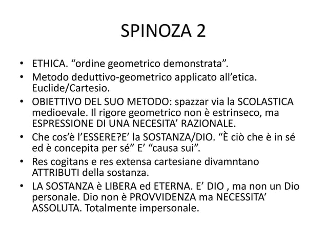 Spinoza e hobbes | PPTX
