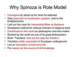 Spinoza Jump Starting the Modern World | PPT