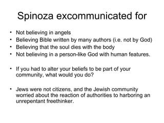 Spinoza Jump Starting the Modern World | PPT