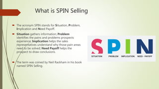 Spin Selling Overview by edge CRM | PPTX