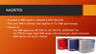 Spinsolve magritek NMR | PPTX