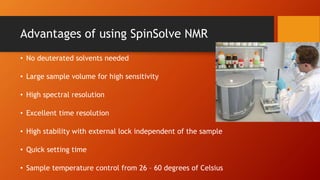 Spinsolve magritek NMR | PPTX
