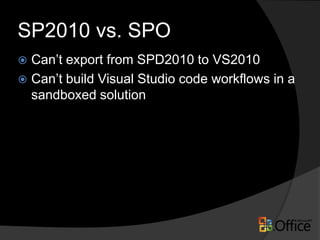 SharePoint Intelligence Extending Share Point Designer 2010 Workflows With Custom Actions | PPT