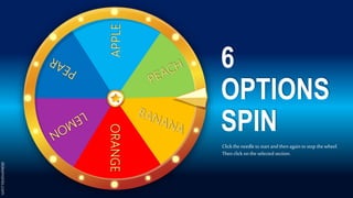Spin the Wheel · SlidesMania.pptx