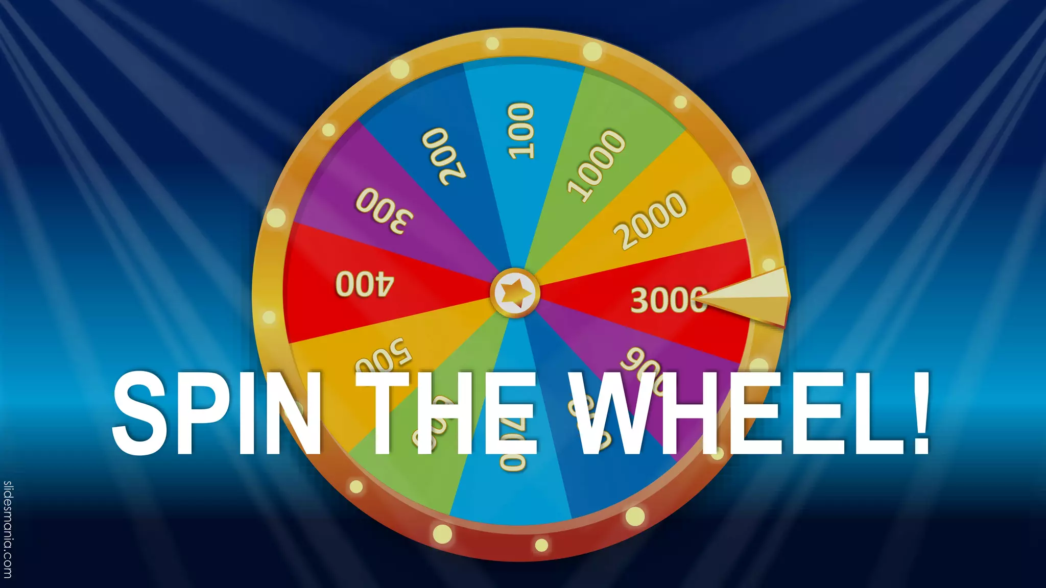 Spin the Wheel · SlidesMania.pptx