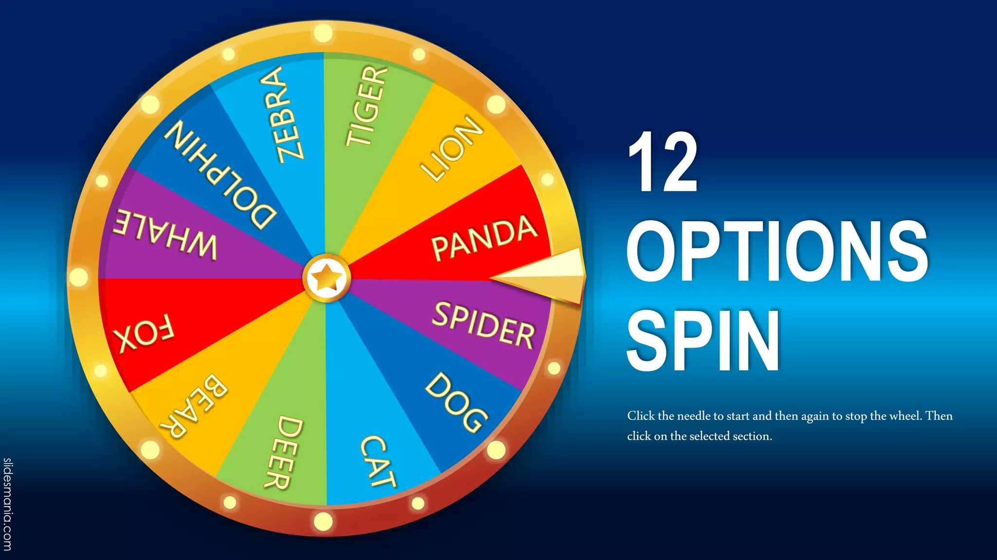 Spin the Wheel · SlidesMania.pptx