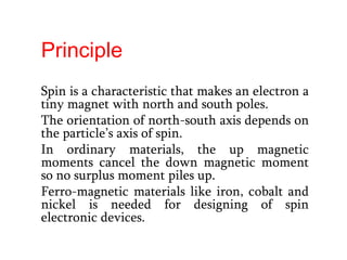Spintronics | PPTX