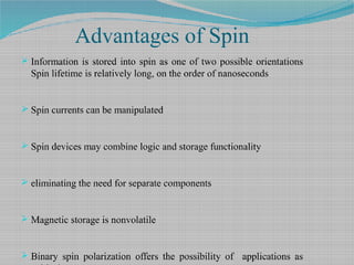 Spintronics & MRAM | PPT