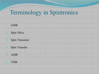 Spintronics & MRAM | PPT