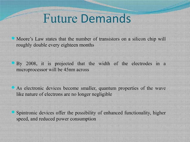 Spintronics & MRAM | PPT
