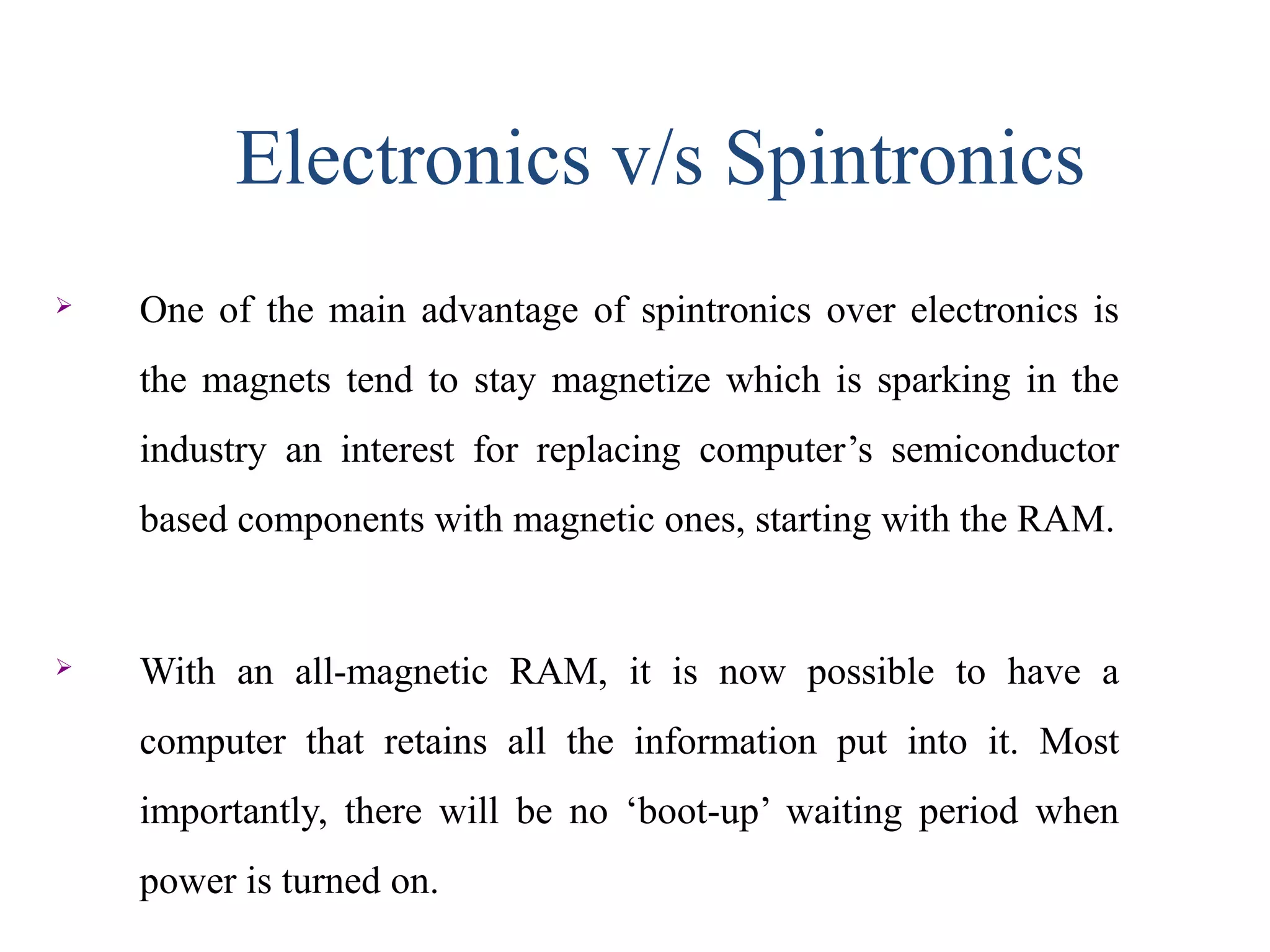 Spintronics | PPT