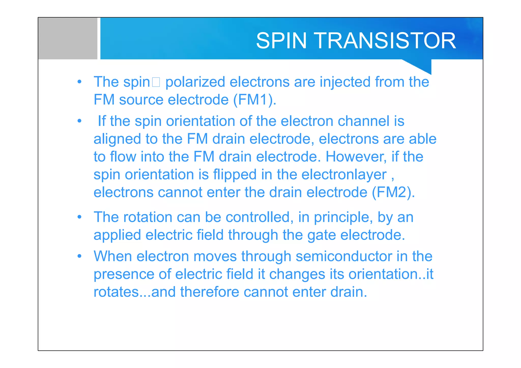 Spintronics | PDF