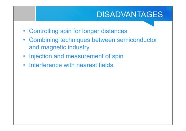 Spintronics | PPT