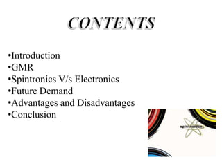 Spintronics ppt | PPT