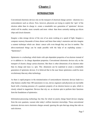 Spintronics report | PDF