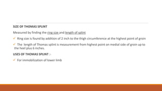 SPINTS AND TRACTIONS BY DR. SHIVANI GOYAL | PPTX