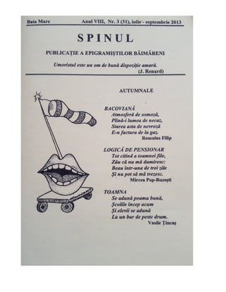 Revista Spinul iulie | PDF