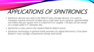 Spin valve sensor - spintronics | PPT