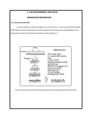 Spin valve sransistor | DOCX