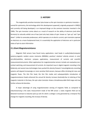 Spin valve sransistor | DOCX