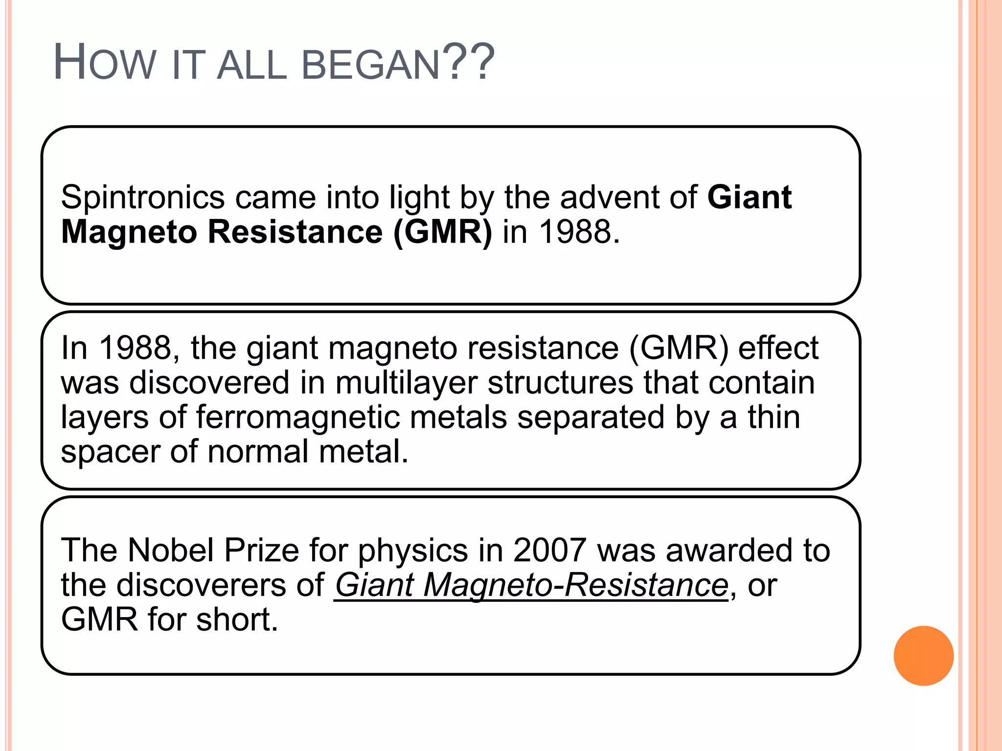 Spin valve transistor | PPTX