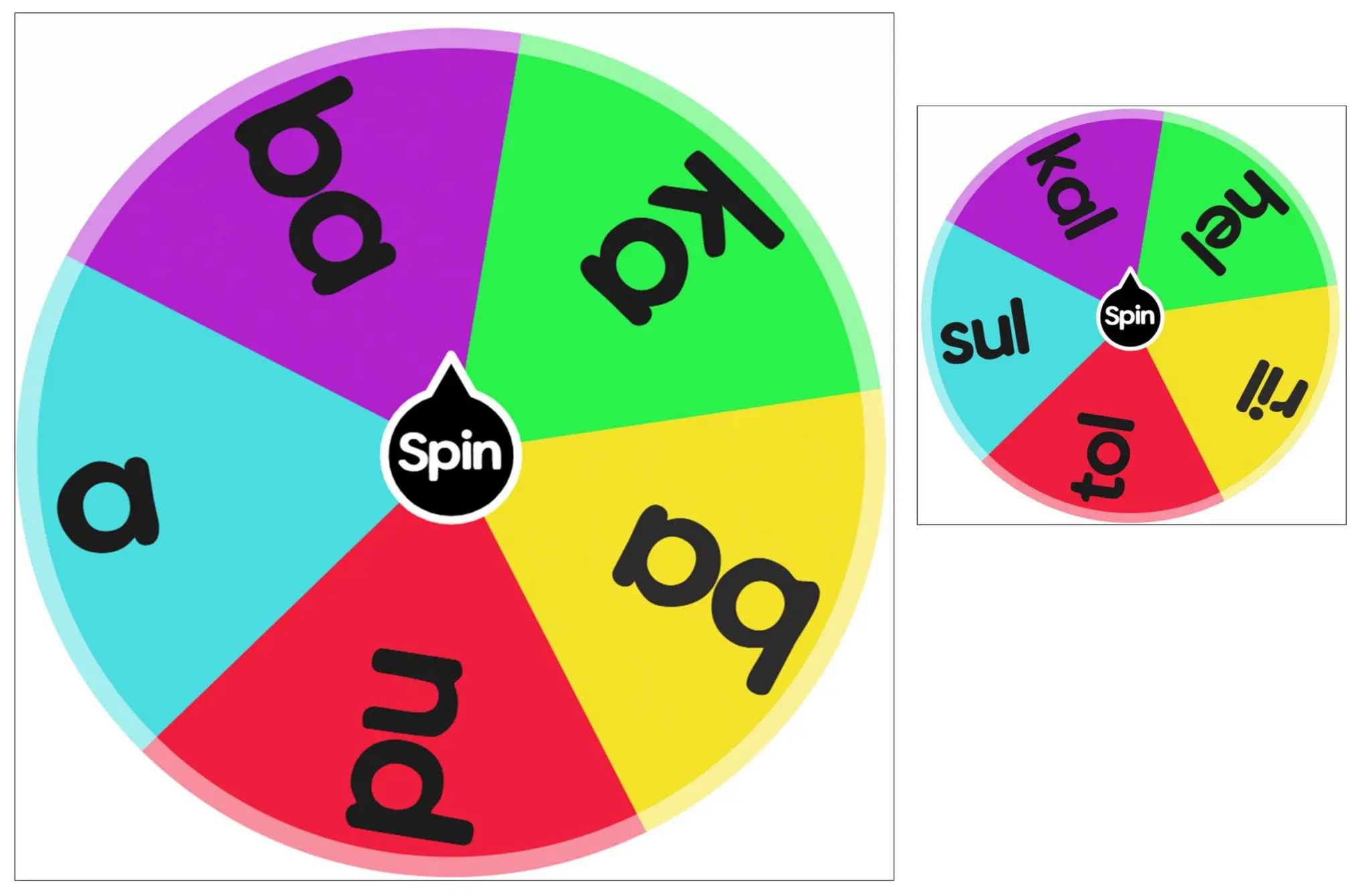 SPIN WHEEL can be use in reading of filipino | DOCX