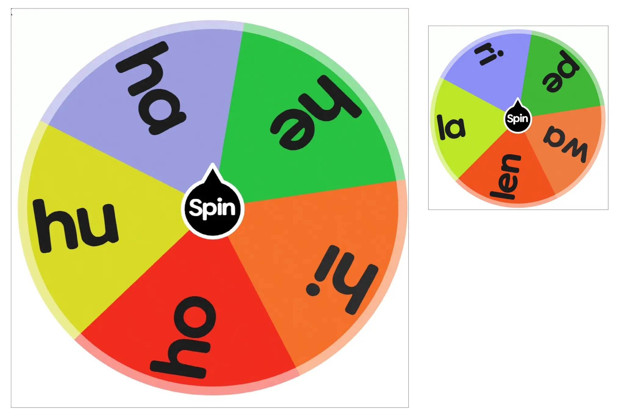 SPIN WHEEL can be use in reading of filipino | DOCX