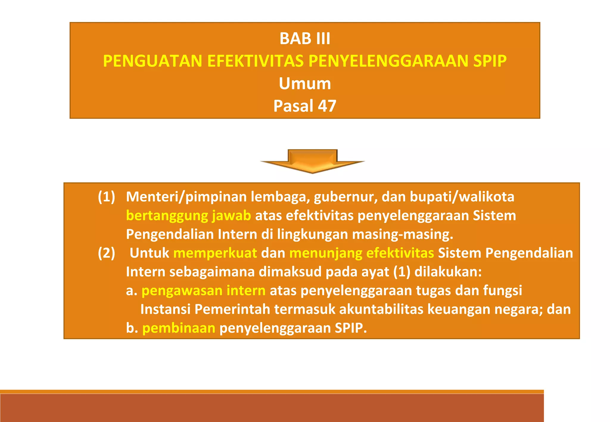 Sistem Pengendalian Intern Pemerintah | PPT