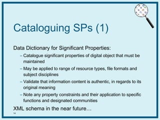 Establishing the significant properties of digital research | PPT