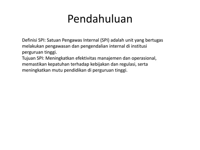 MEKANISME PELAPORAN, PENGAWASAN DAN PENGENDALIAN | PPT
