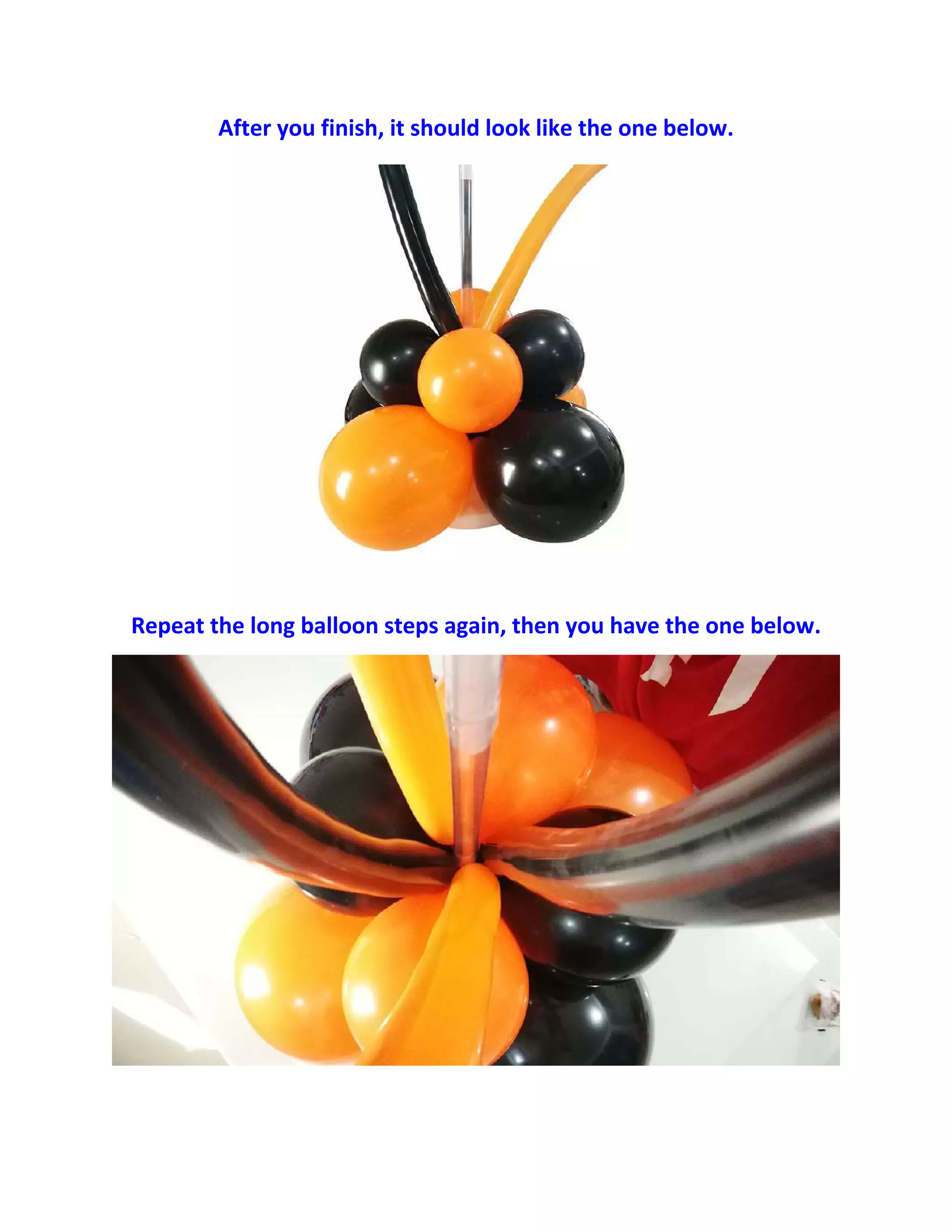 Spiral Balloon Column Stand Instruction - Party Zealot | PDF