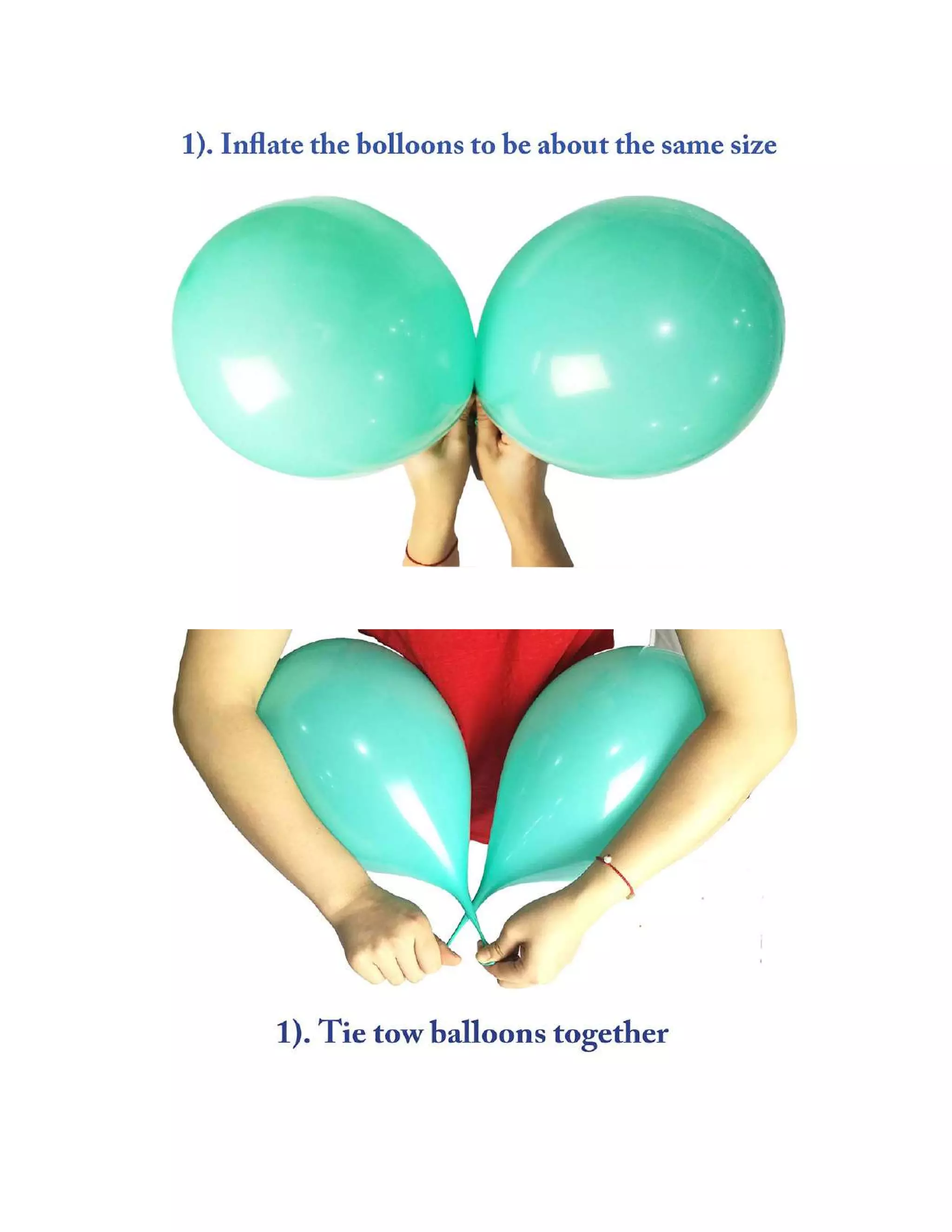 Spiral Balloon Column Stand Instruction - Party Zealot | PDF
