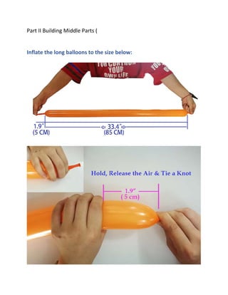 Spiral Balloon Column Stand Instruction - Party Zealot | PDF