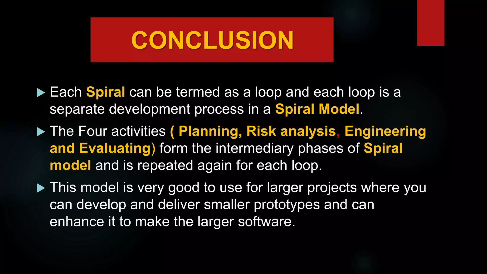 Software Engineering - Spiral Model | PPTX