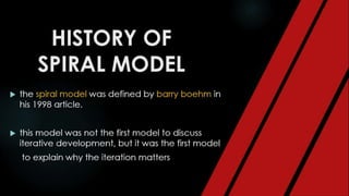 Software Engineering - Spiral Model | PPTX