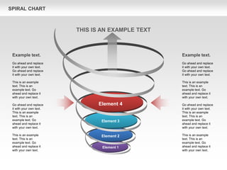 Spiral Funnel Chart (for PowerPoint and Google Slides) | PPTX