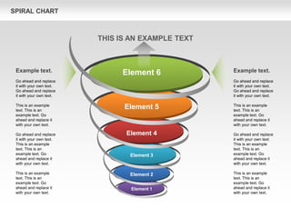 Spiral Funnel Chart (for PowerPoint and Google Slides) | PPTX