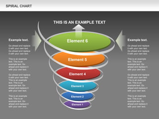 Spiral Funnel Chart (for PowerPoint and Google Slides) | PPTX
