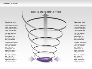 Spiral Funnel Chart (for PowerPoint and Google Slides) | PPTX
