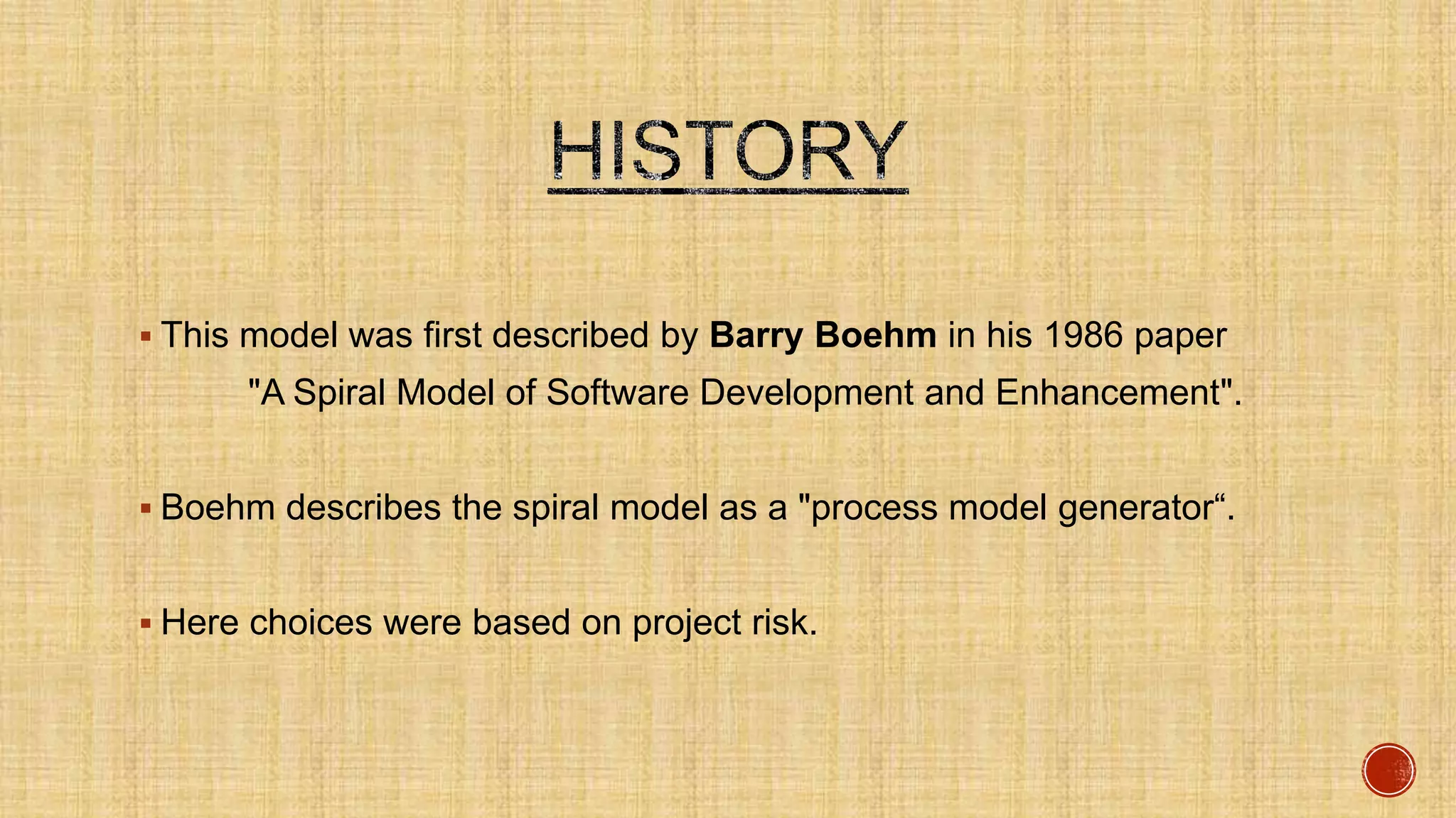Spiral model : System analysis and design | PPTX