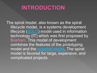 Spiral model | PPT
