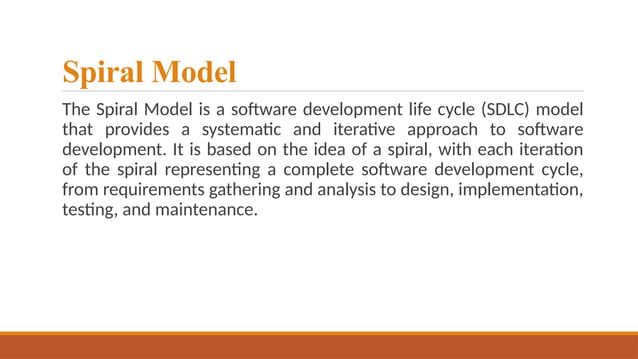 spiral model.pptx....................... | PPT