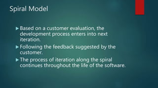 Spiral Model - Software Development Life Cycle (SDLC) | PPTX