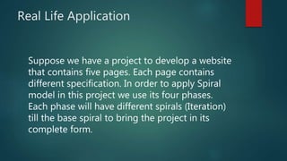 Spiral Model - Software Development Life Cycle (SDLC) | PPTX