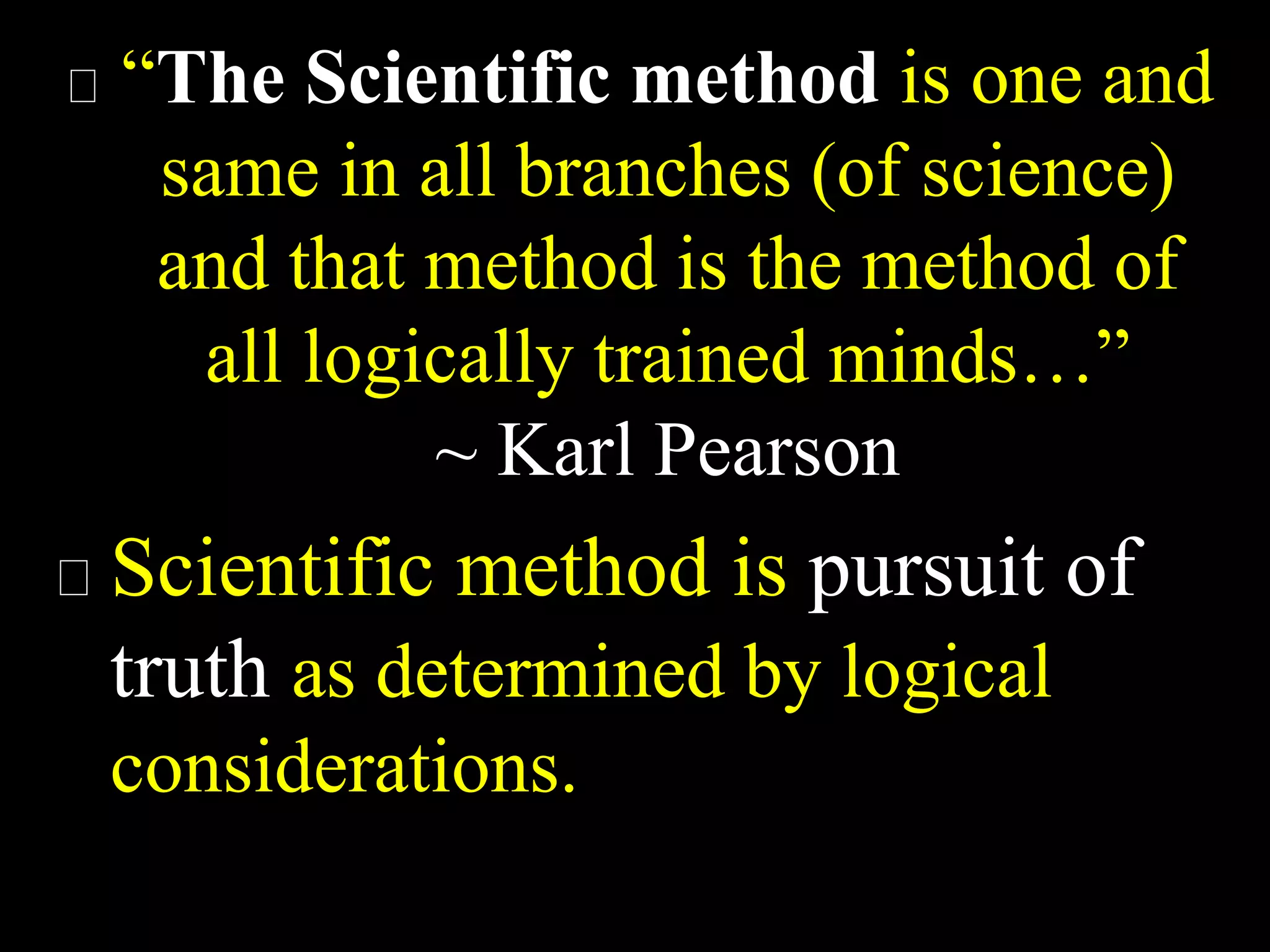 Spiral of Scientific Method Arun Joseph MPhil | PPTX | Science