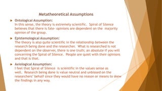 Spiral of silence | PPTX
