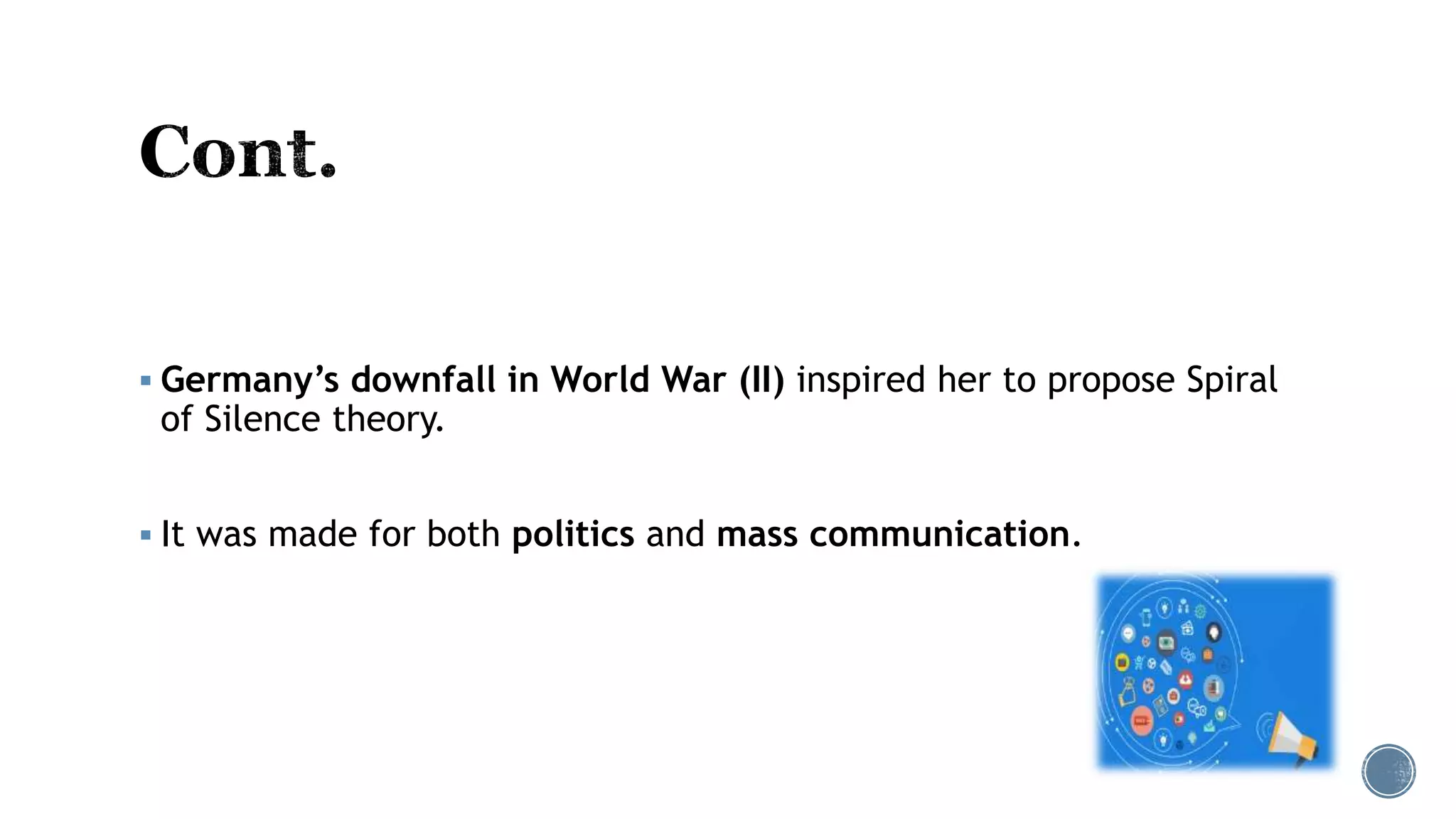 Spiral of silence | PPTX