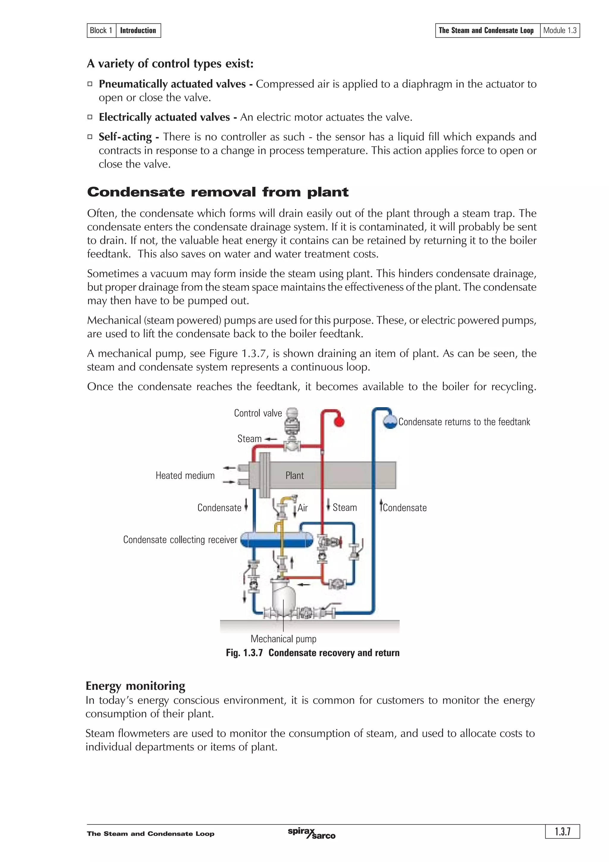 Spirax sarco the-steam-and-condensate-loop-block-1-14 | PDF