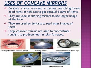 SPHERICAL MIRRORS 9.pptx BY KAVYA SINGH CLASS 9 | PPTX
