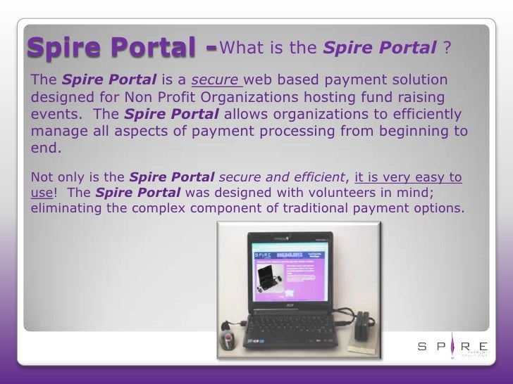 Spire Portal Introduction